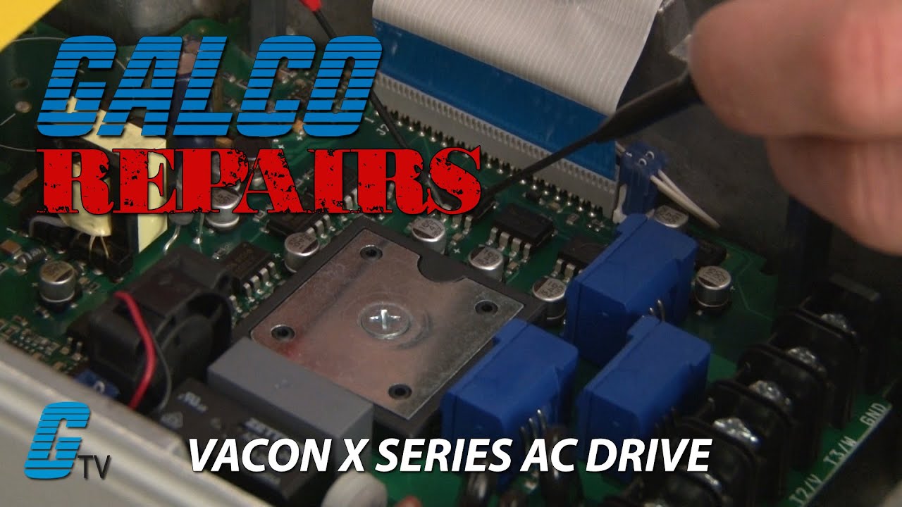 Galco Repairs: Vacon X Series AC Drive - YouTube