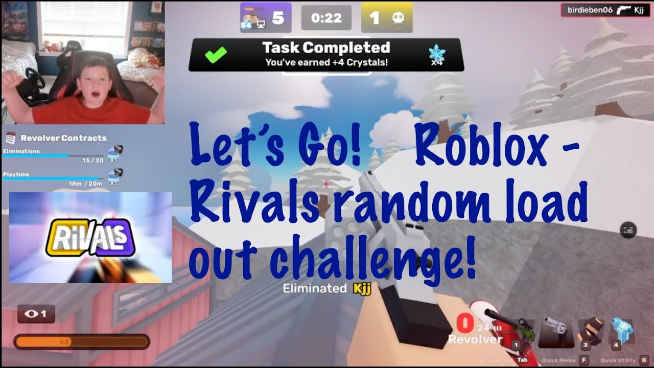 Roblox Rivals Random Load Out Challenge! - YouTube