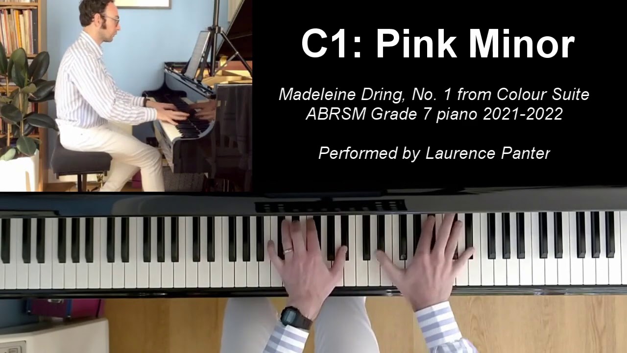 C:1 Pink Minor (ABRSM Grade 7 piano 2021-2022) - YouTube