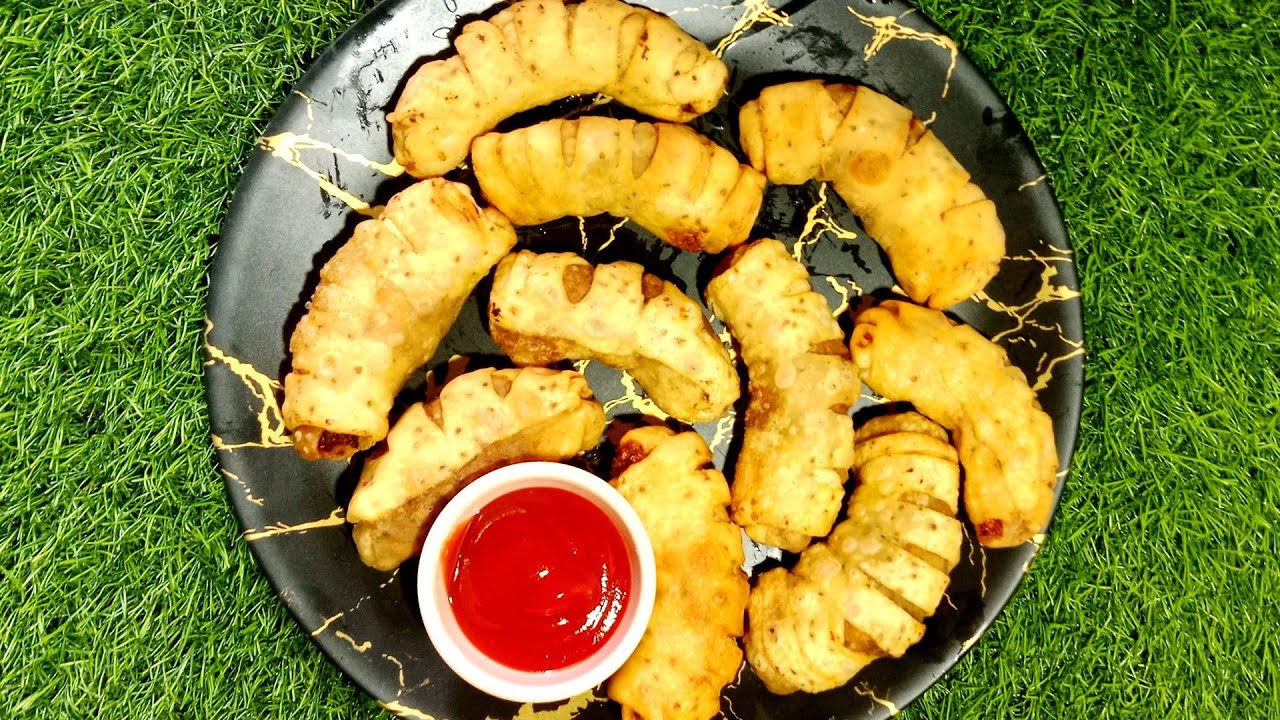 Try this Tasty Chicken Cheese Crispy Snacks With fewer ingredients 😍 l ...