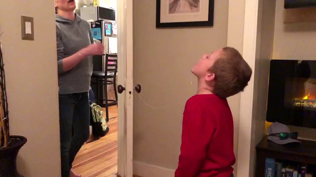 Door tooth pull! - YouTube