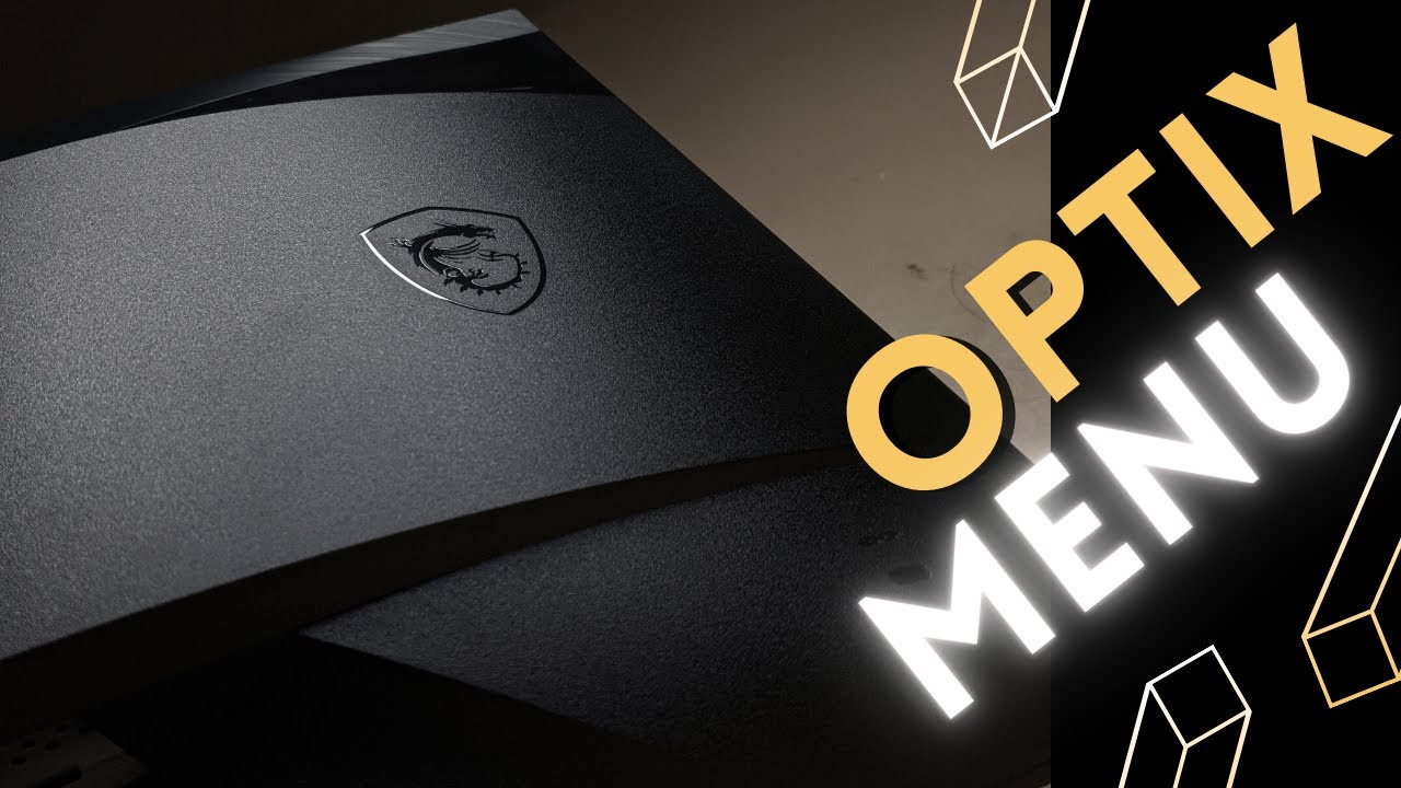 MSI Optix G24C6 Menu Guide - YouTube