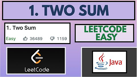 Leetcode - Easy [Java] - YouTube