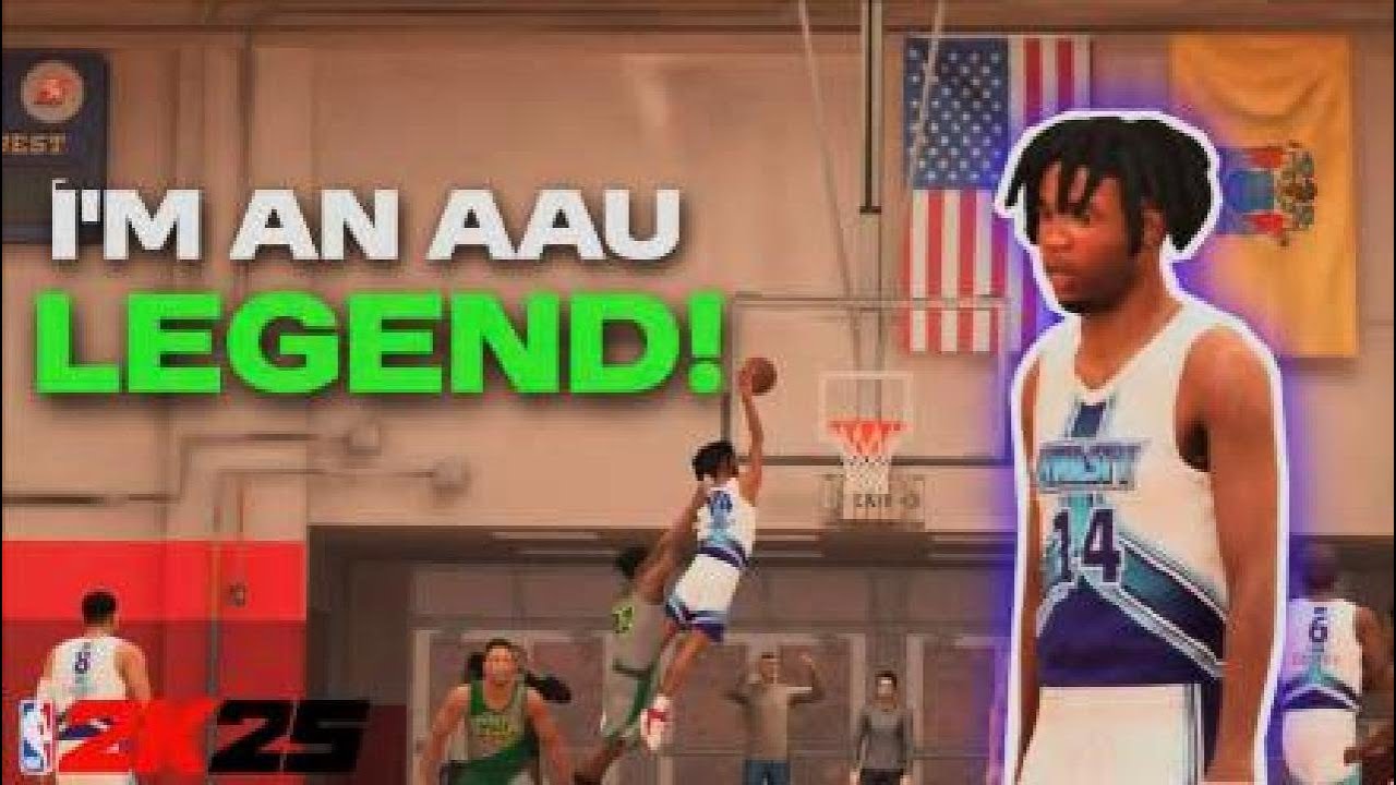 My Perfect Build CRUSHES AAU | NBA 2K25 MyCareer Ep 1 - YouTube