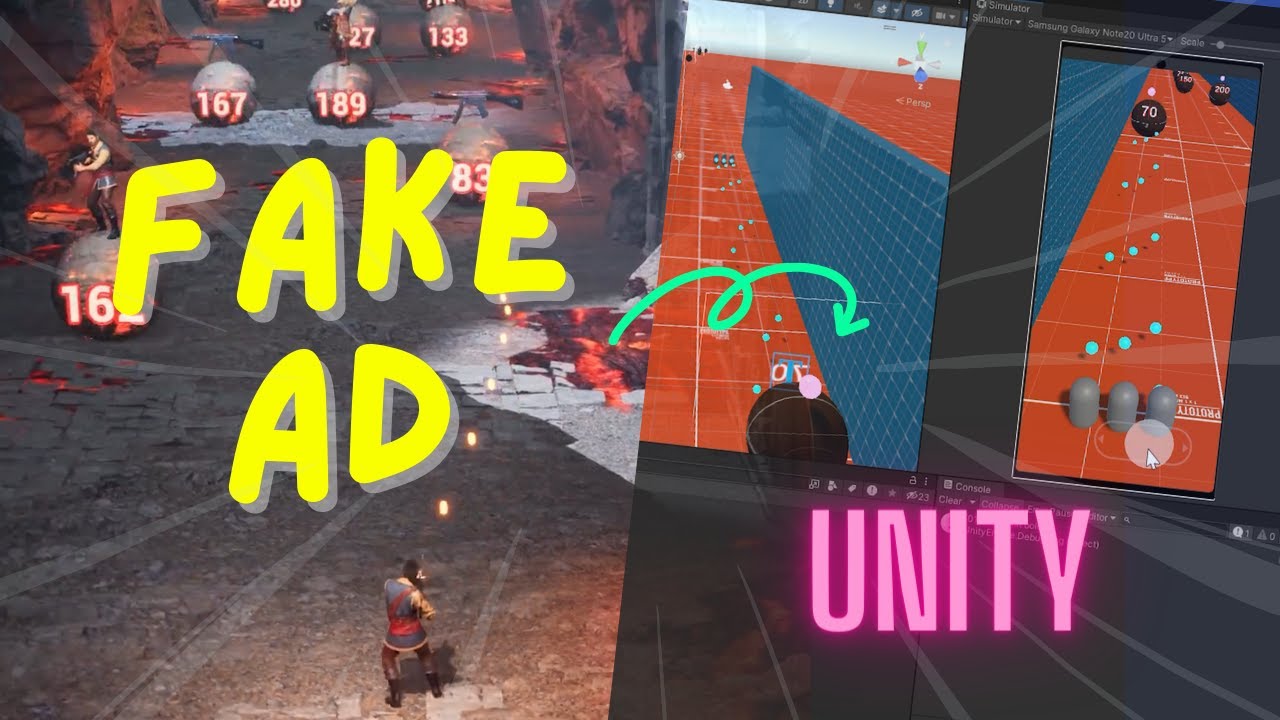 How I made a fake ad game in less than 24 hours - YouTube