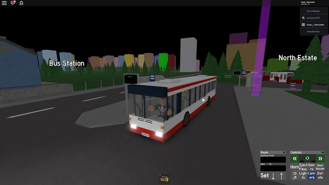 Bus Routes - Bus Simulator [ROBLOX] #1 - YouTube