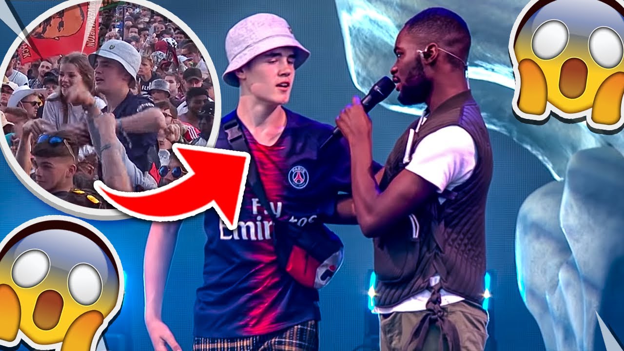 Craziest Times Rappers Brought Fans On Stage! - YouTube