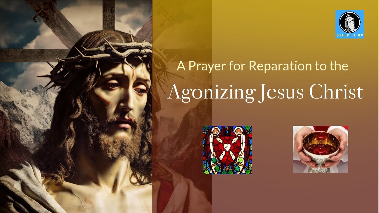 A Prayer for Reparation to the Agonizing Jesus Christ - YouTube