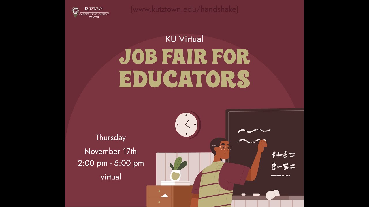 Fall 2022 KU Job Fair for Educators - YouTube