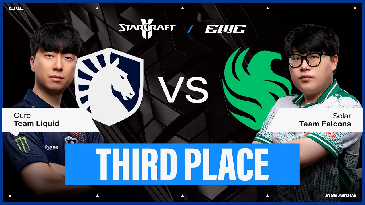 Cure vs Solar | StarCraft II at EWC 25 - Day 4 - Third Place Match ...