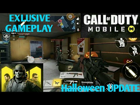 CALL OF DUTY MOBILE-HALLOWEEN MAP UPDATE GAMEPLAY - YouTube