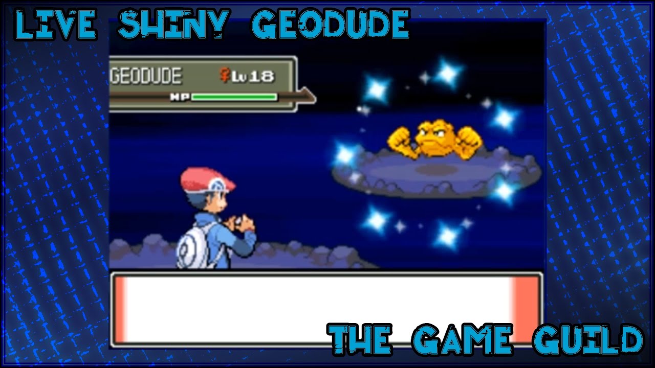 Shiny Geodude Pokemon X