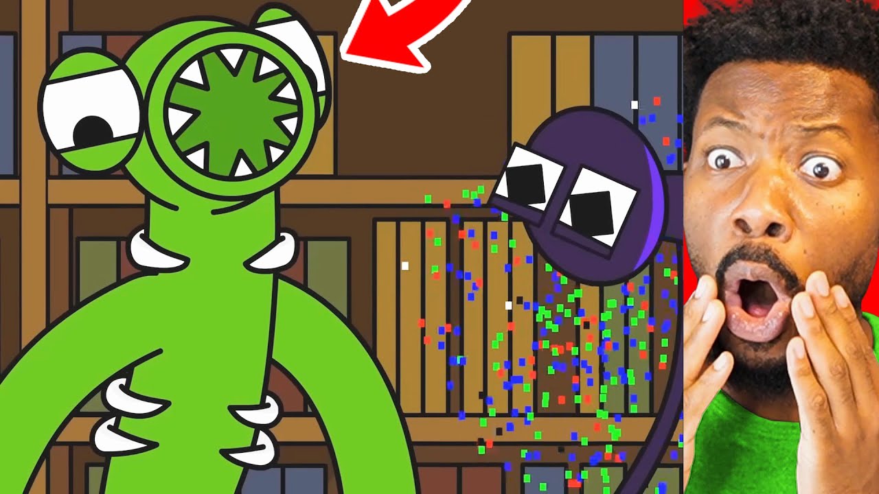 BigB Reacts to Rainbow Friends Turned into DOORS Monsters! - YouTube