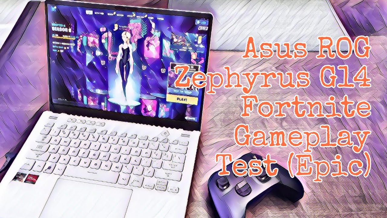 Asus ROG Zephyrus G14 Gameplay Test (Fortnite on Epic Settings) #ASUS # ...