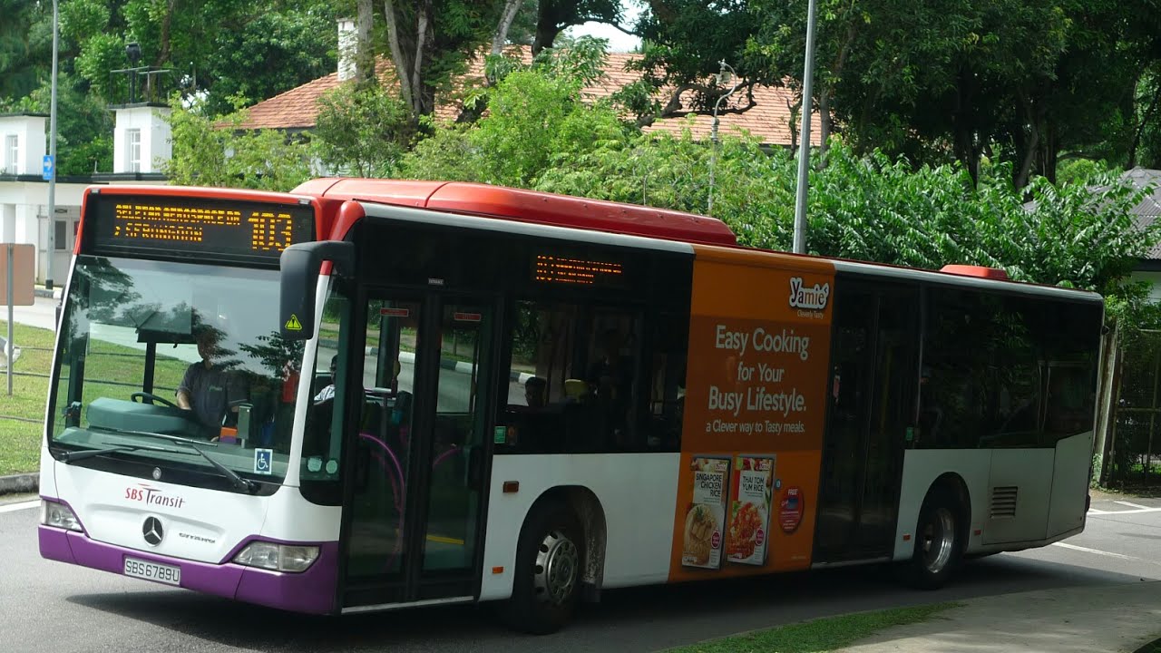 SBS Transit Bus Service 103, SBS6790P - YouTube