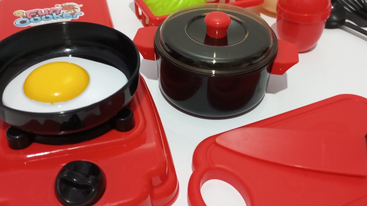 5 Minutes Satisfying with Unboxing Hello Kitty Sanrio Kitchen Set ...