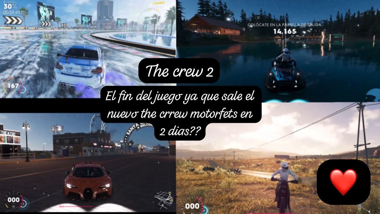 😭Mi ultimas carreras en The crew 2 antes de que salga el nuevo The crew ...
