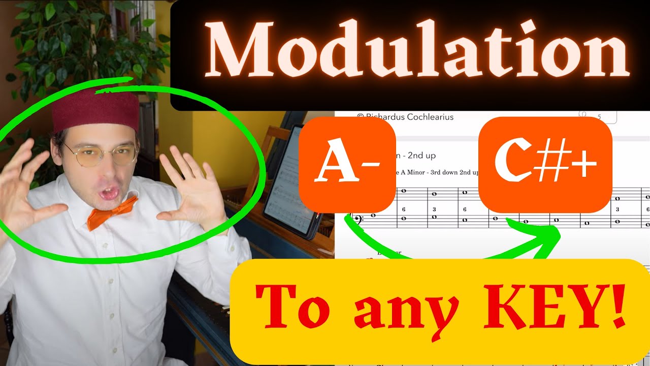 MODULATION! How to make a modulation to any key! #composition #harmony ...