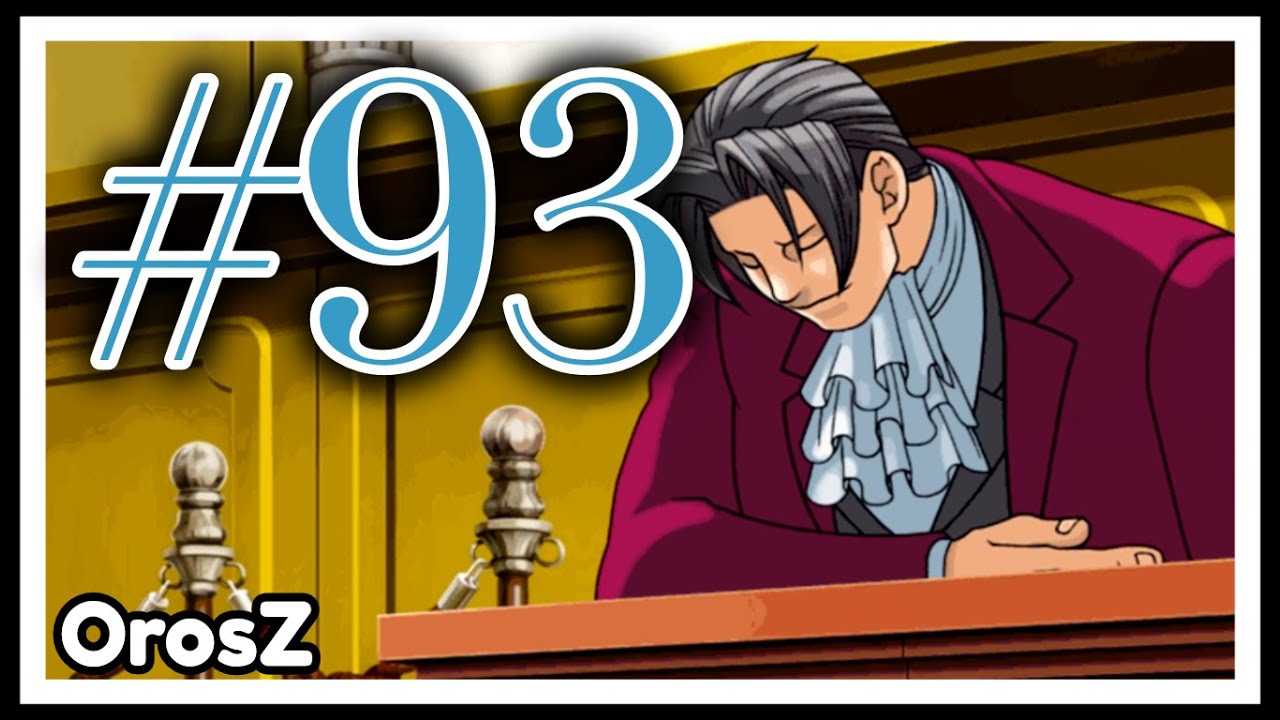 Let's play Phoenix Wright Ace Attorney #93- Not Too Far Now - YouTube
