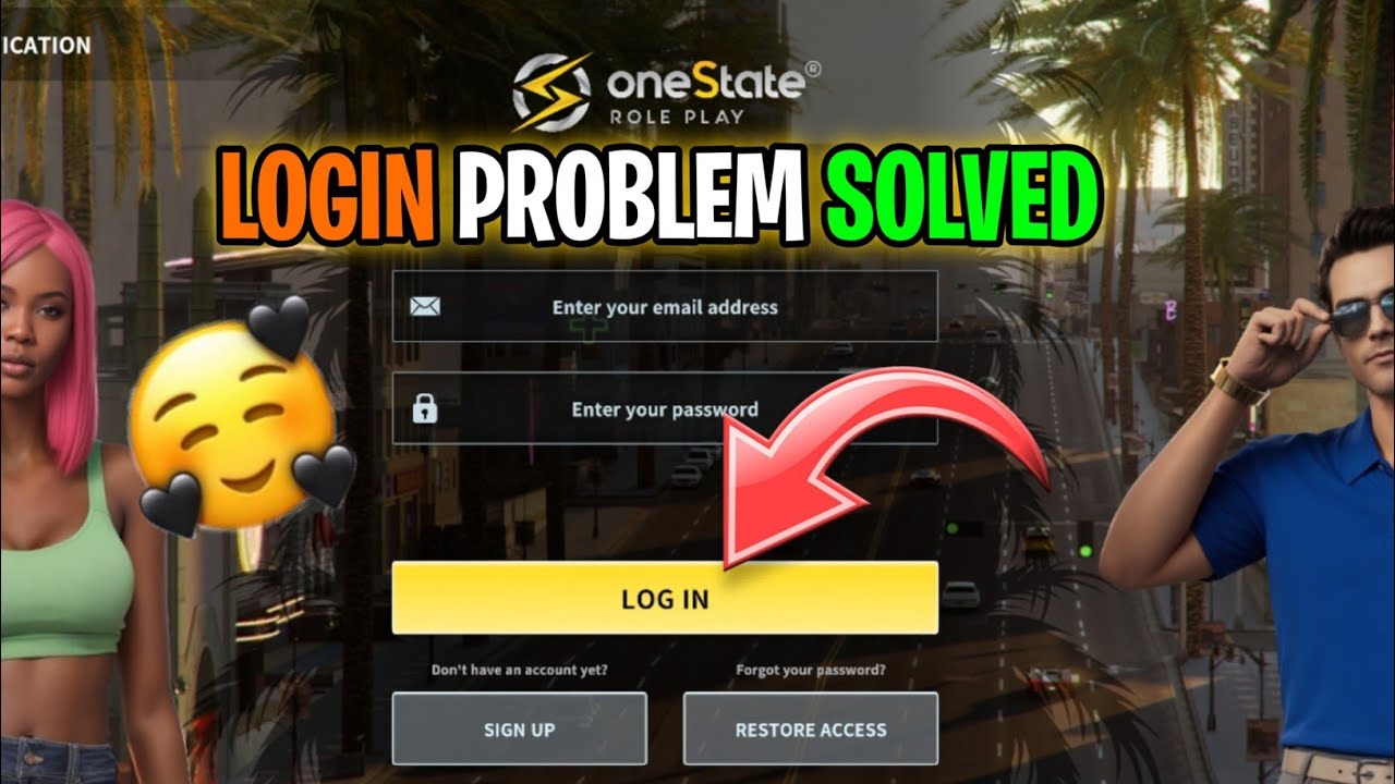 One State rp Log In problem Solved 😉|| one state rp mai login kese kare ...