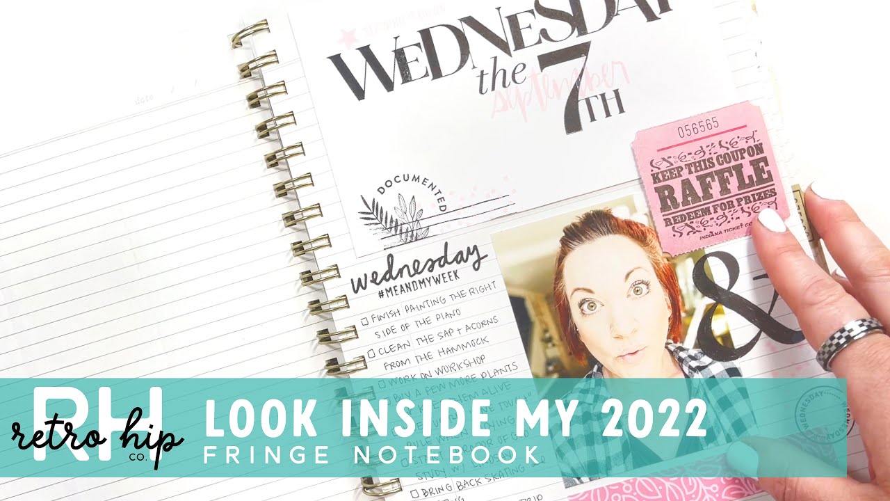 Look Inside my 2022 Fringe Notebook / Part 1 - YouTube
