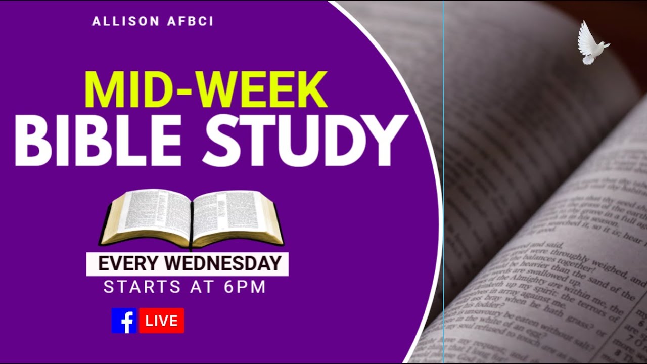 Bible Study | | Allison AFBCI - YouTube