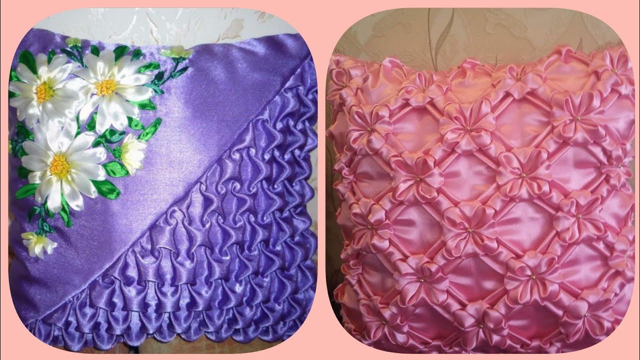 Latest Sushion Cover Making Smoking Pattern pillow Design - YouTube