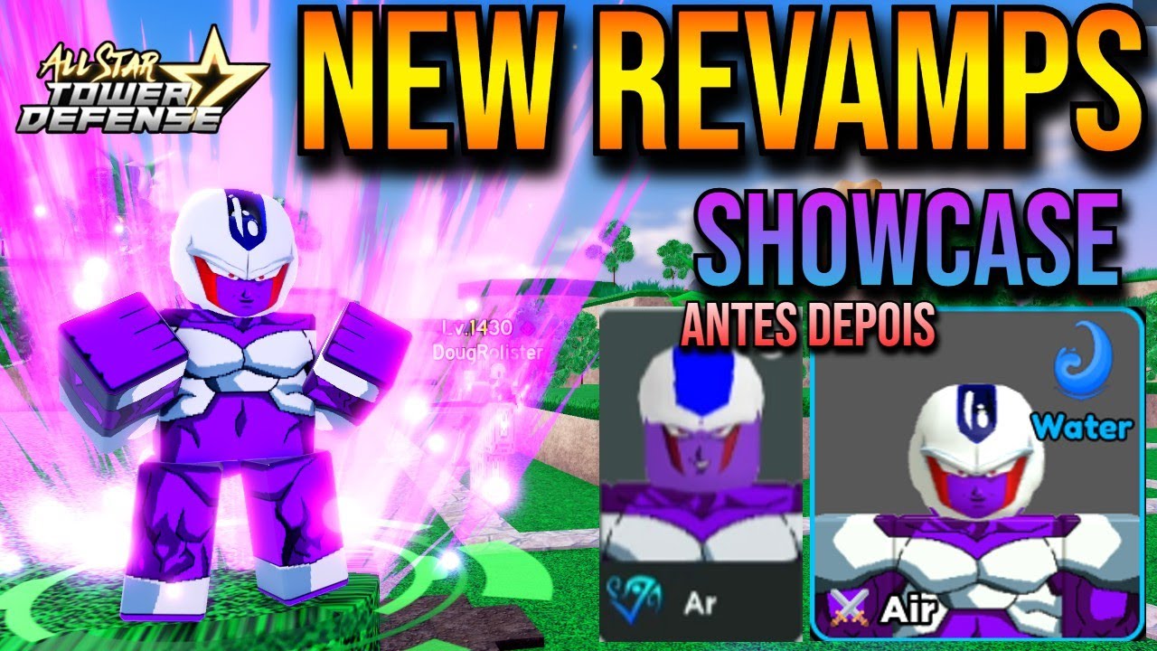 NEW REVAMPS COOLER 5 STAR SHOWCASE ALL STAR TOWER DEFENSE - YouTube