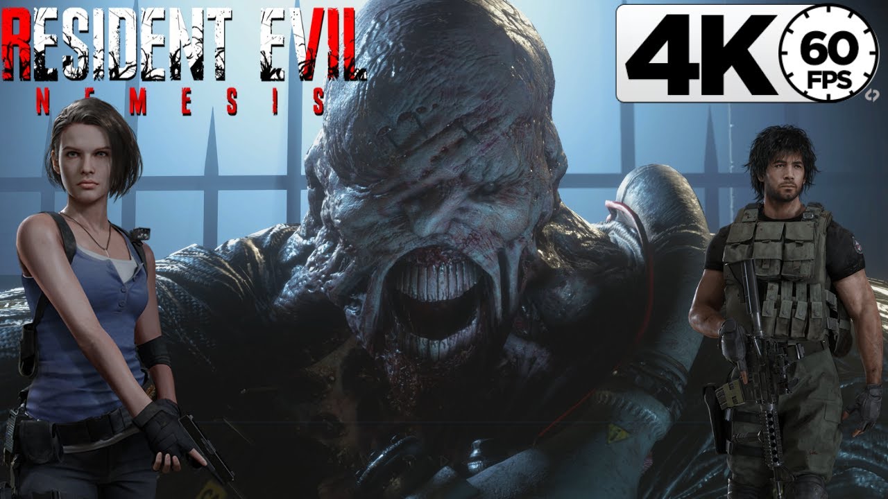 RESIDENT EVIL 3 REMAKE - 4K-FPS- PC SETTING ULTRA - YouTube