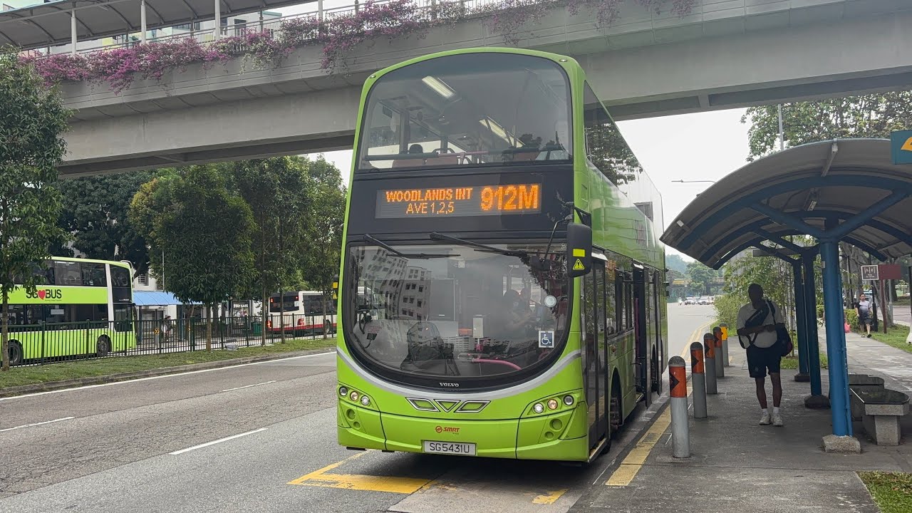 SMRT Buses Volvo B9TL (Wright Eclipse Gemini 2) (Batch 4) SG5431U on ...
