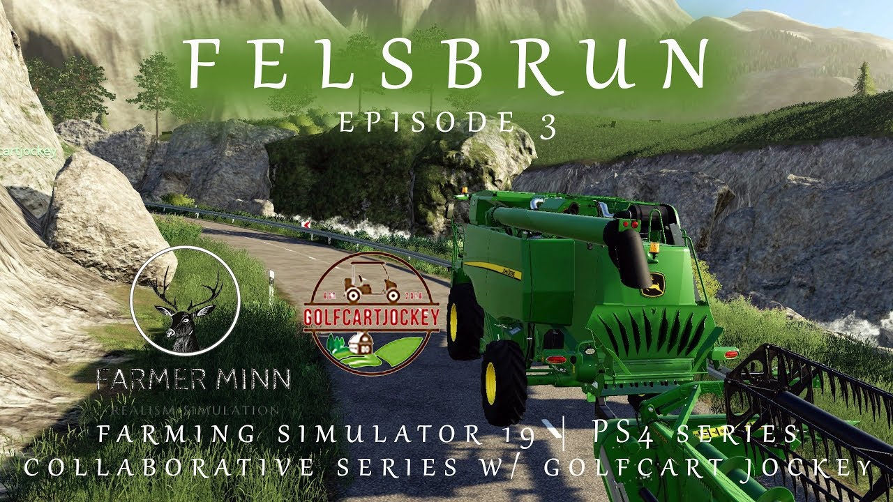 COMBINING FOR JOCKEY (FS19) | Farming Simulator 19 PS4 | Ep. 3 - YouTube