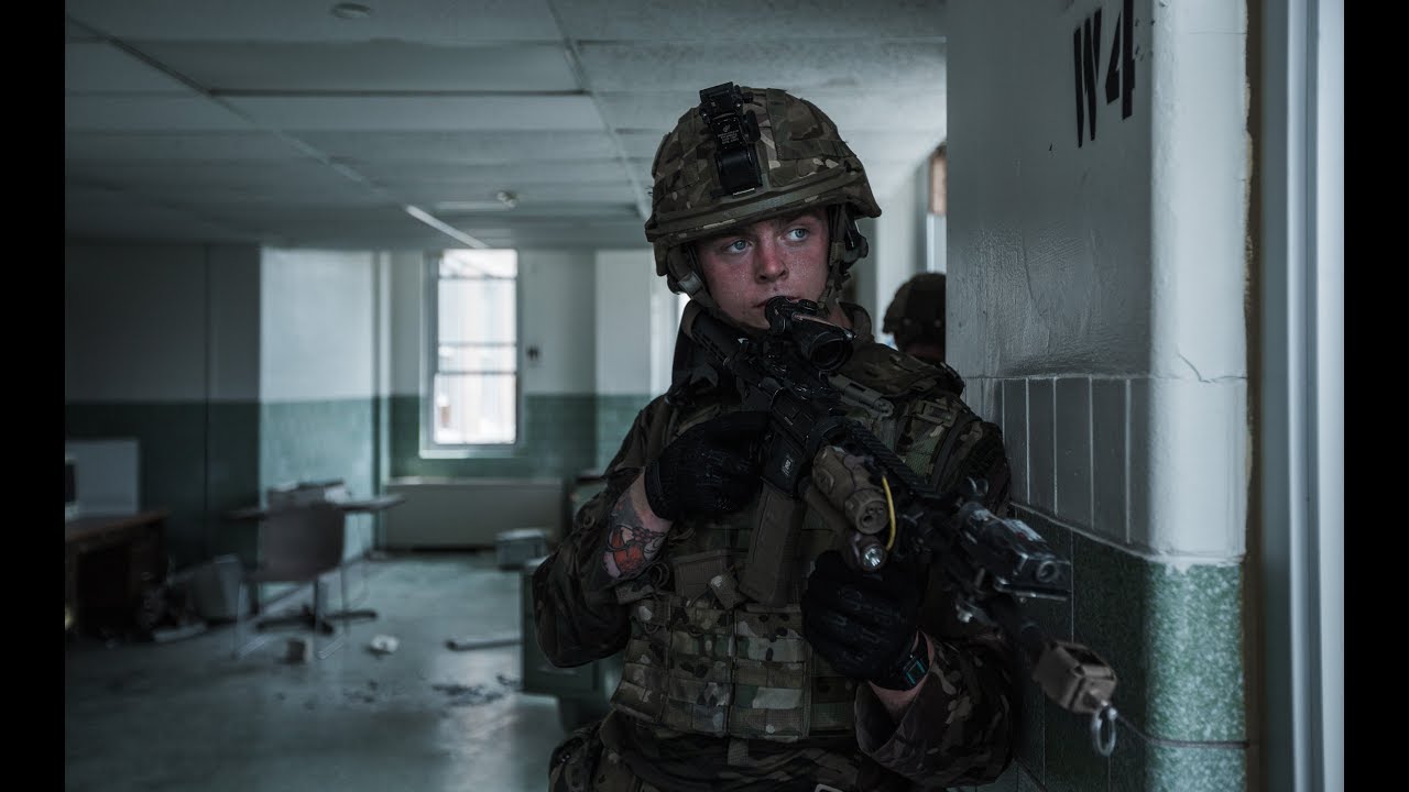 Royal Marines 40 Commando | Urban training in Indiana - YouTube