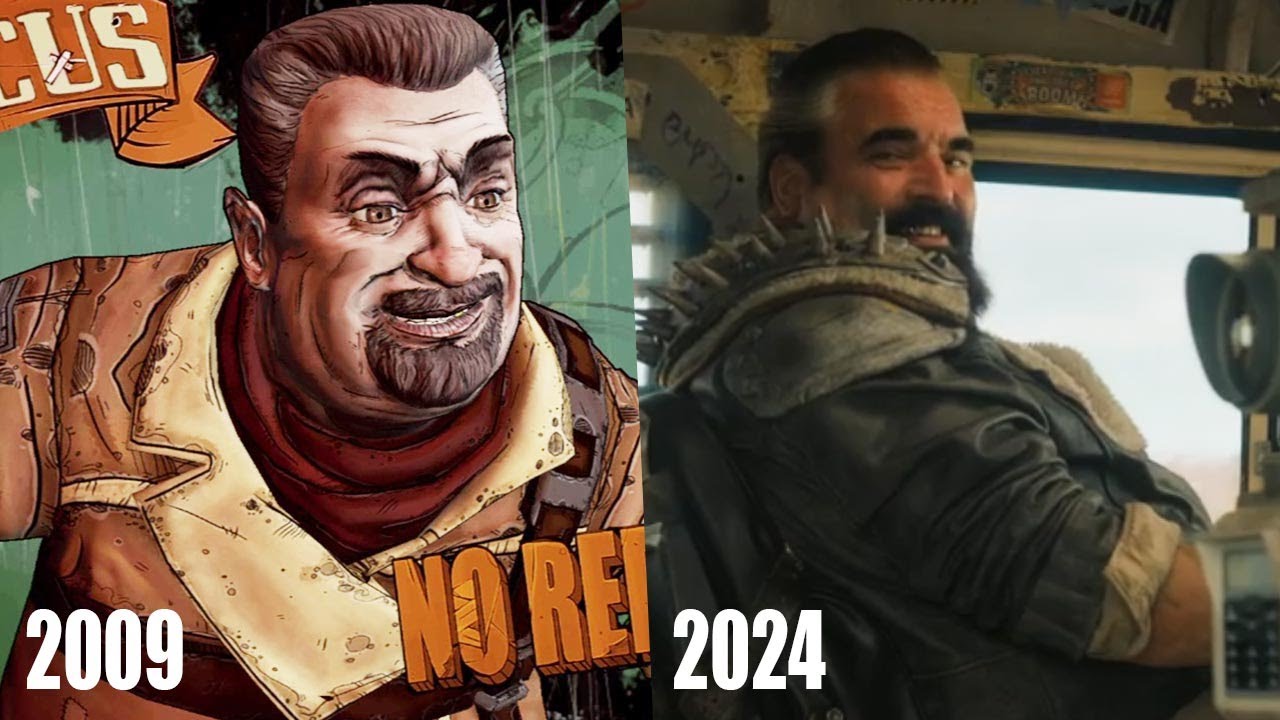 Borderlands movie but just Marcus Kincaid | 2009 VS 2024 - YouTube