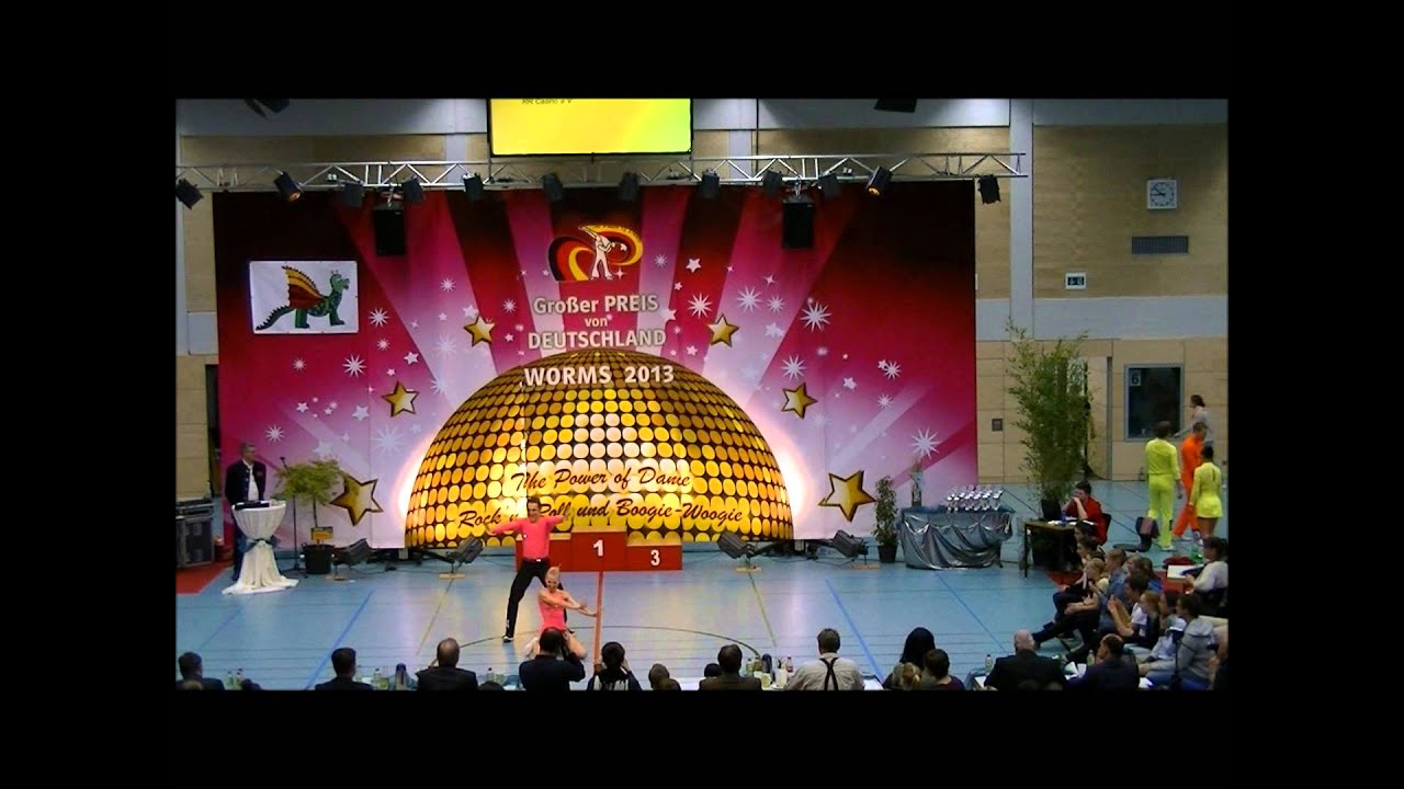 Nicole KALB & Alexander KAPSALIS GPvD Worms 20.04.2013 Rock´n´Roll A ...