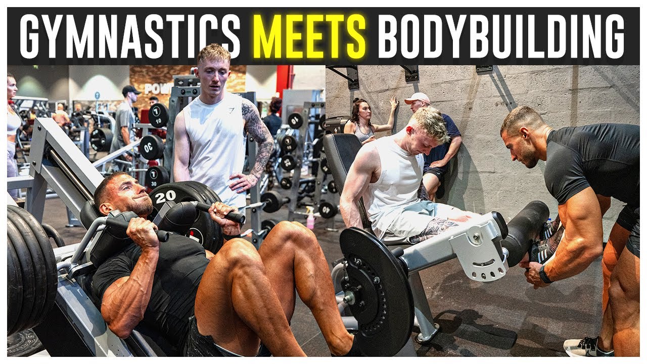 Gymnast Tries Bodybuilding For The First Time Ft. Nile Wilson - YouTube