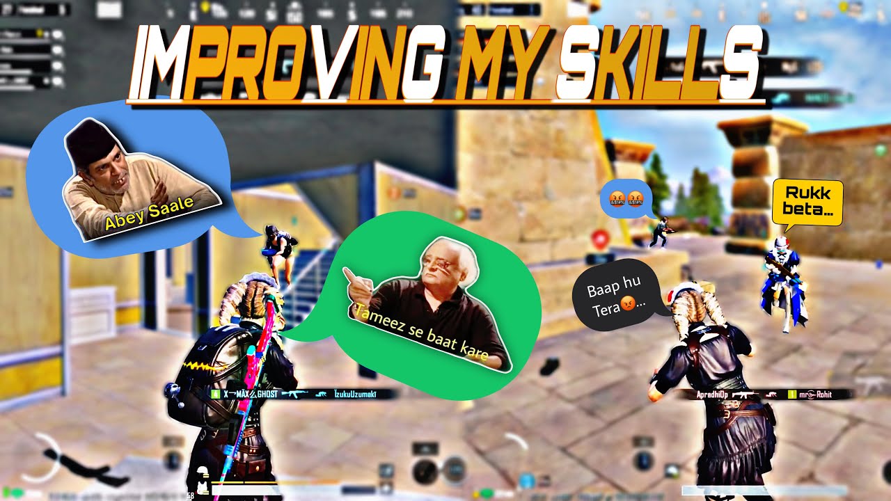 IMPROVING MY SKILLS 🥶😈 | BGMI MONTAGE | iPad 9th gen | BE GHOST GAMING ...