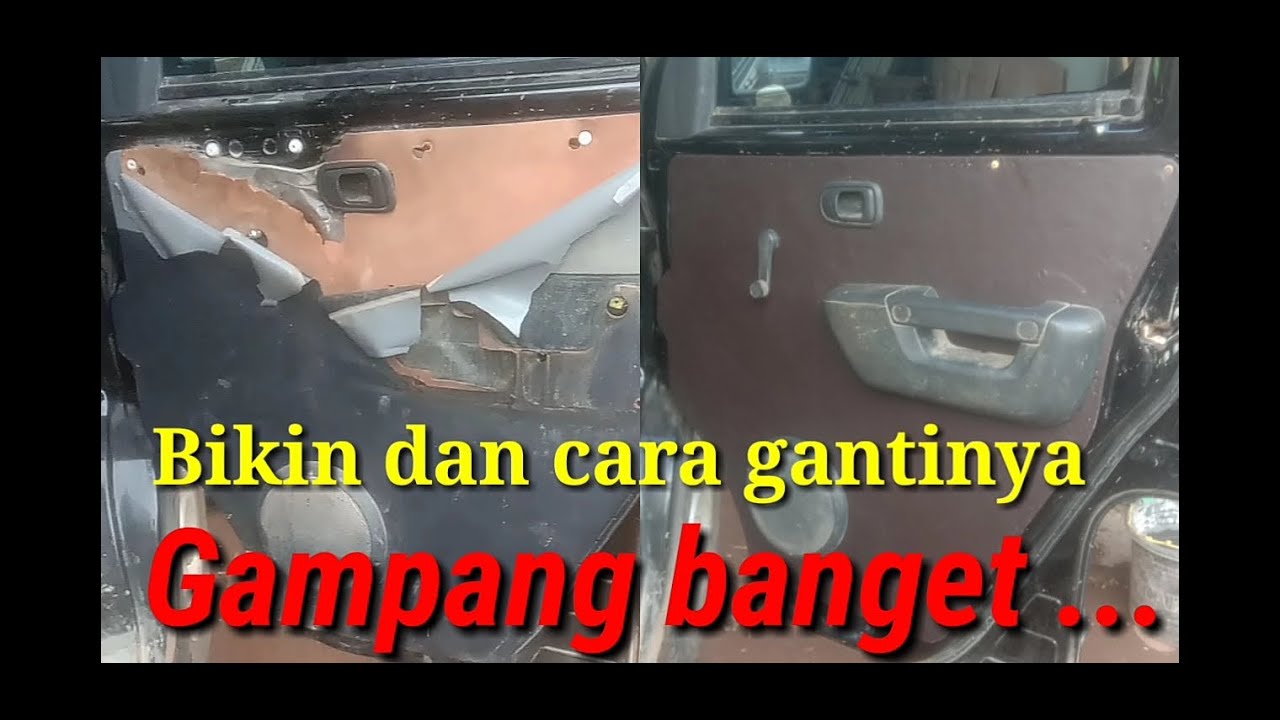 pembuatan dinding dalam pintu grandmax - YouTube