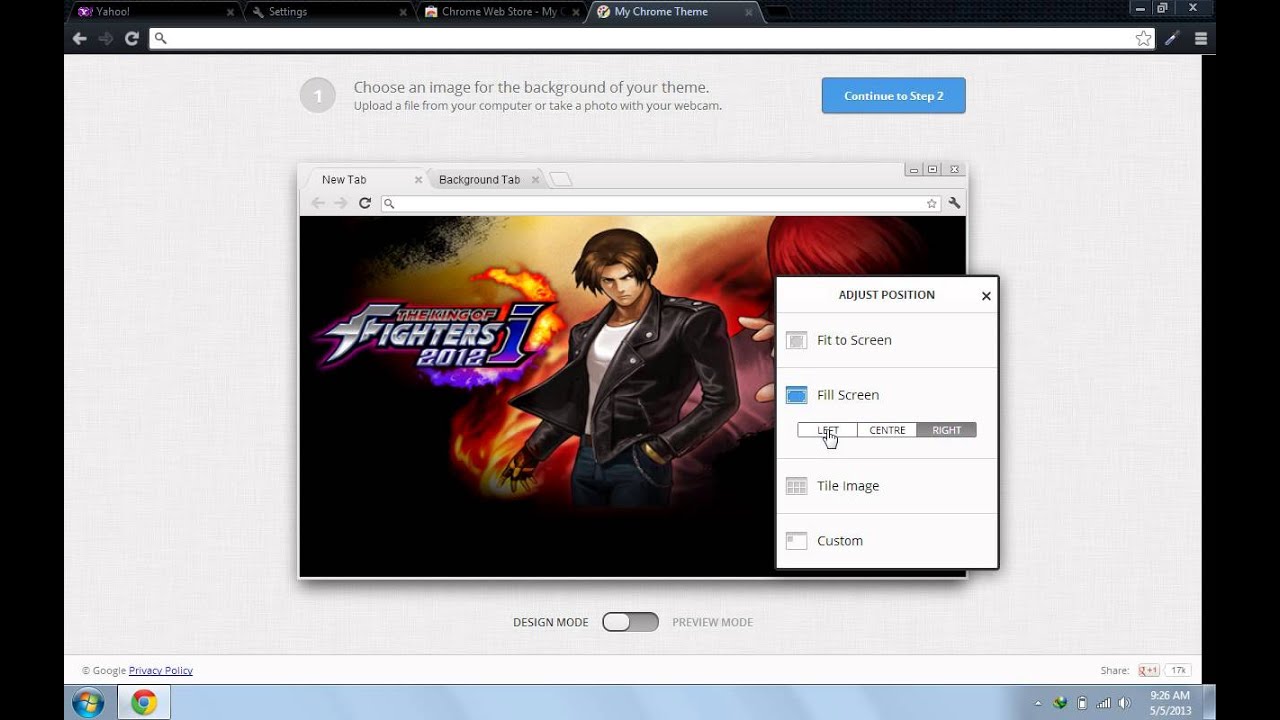 How To Create And Install Custom Google Chrome Theme YouTube How To Create And Install Custom Google Chrome Theme YouTube