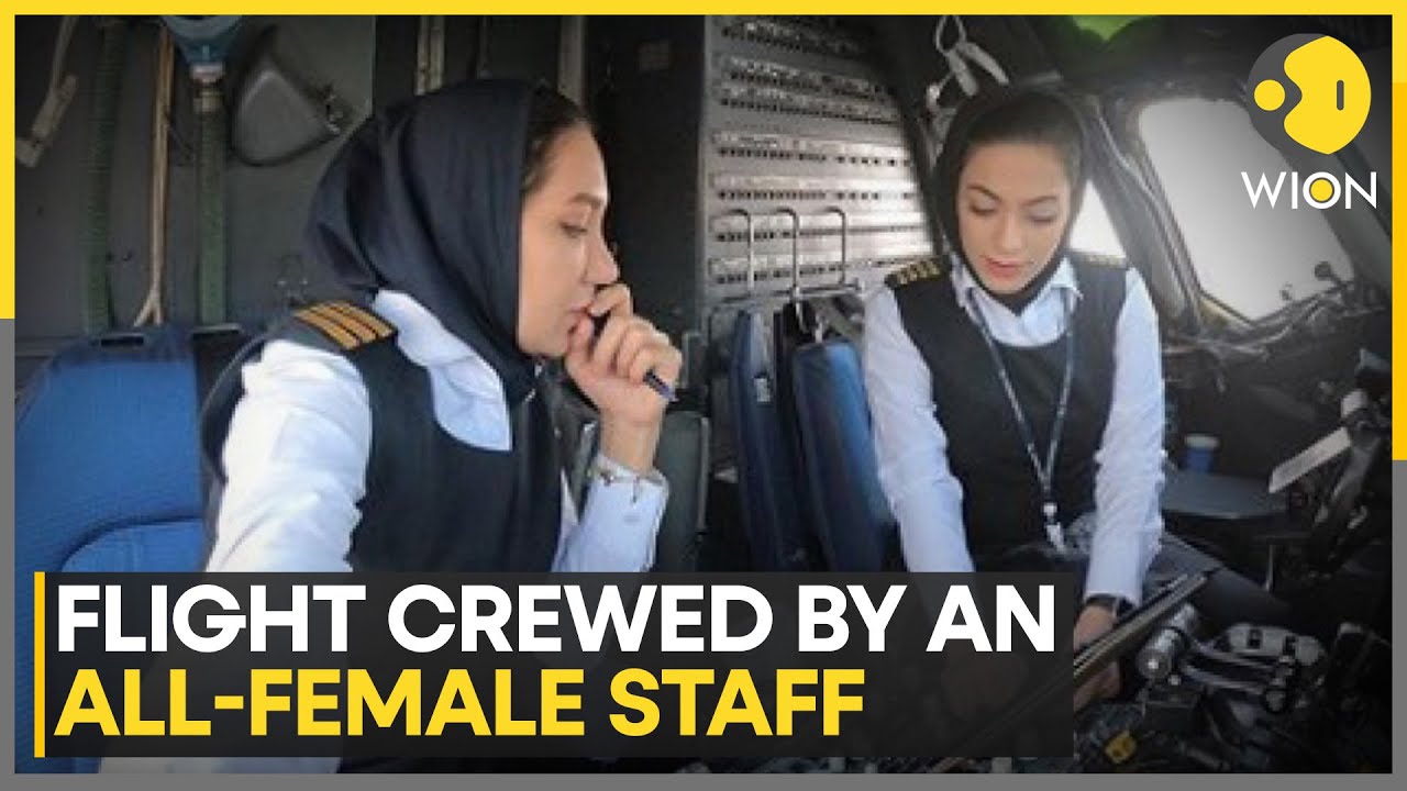 Iran Marks Milestone With All-Female Flight Crew | World News | WION ...