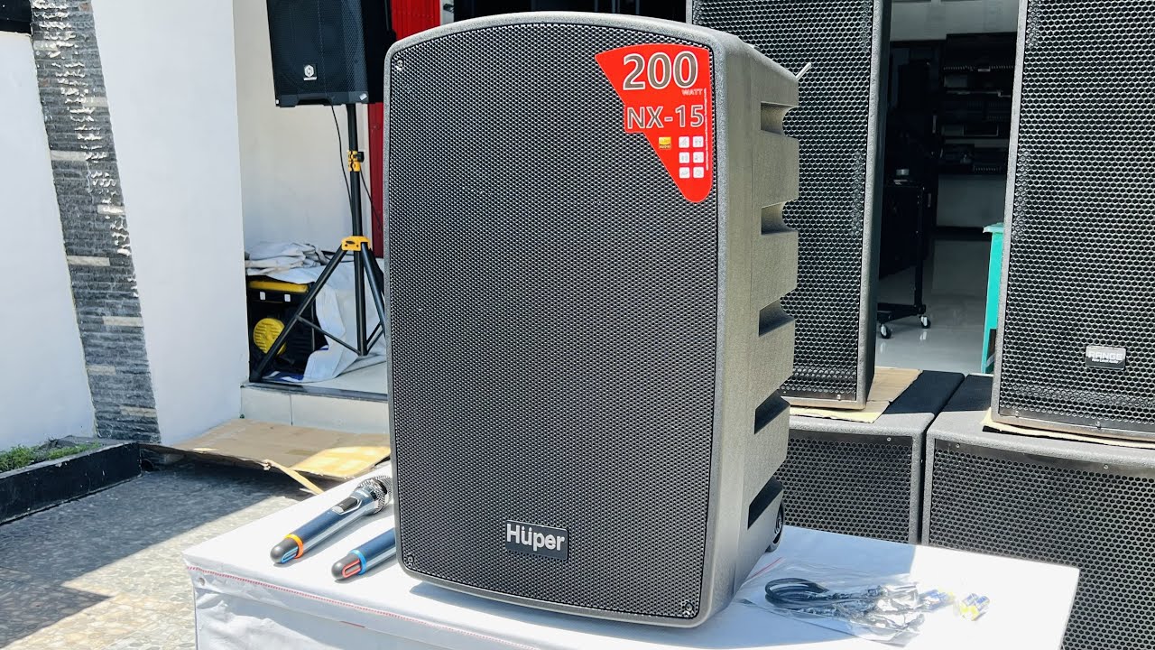 Speaker HUPER NX15 SERI TERBARU 2024 - YouTube