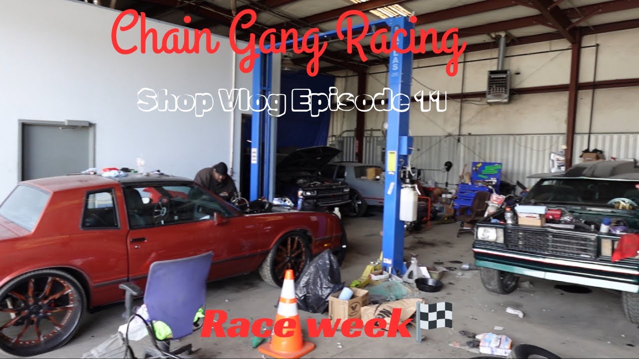 Chain Gang Racing Shop Vlog Episode 11! Race week! - YouTube