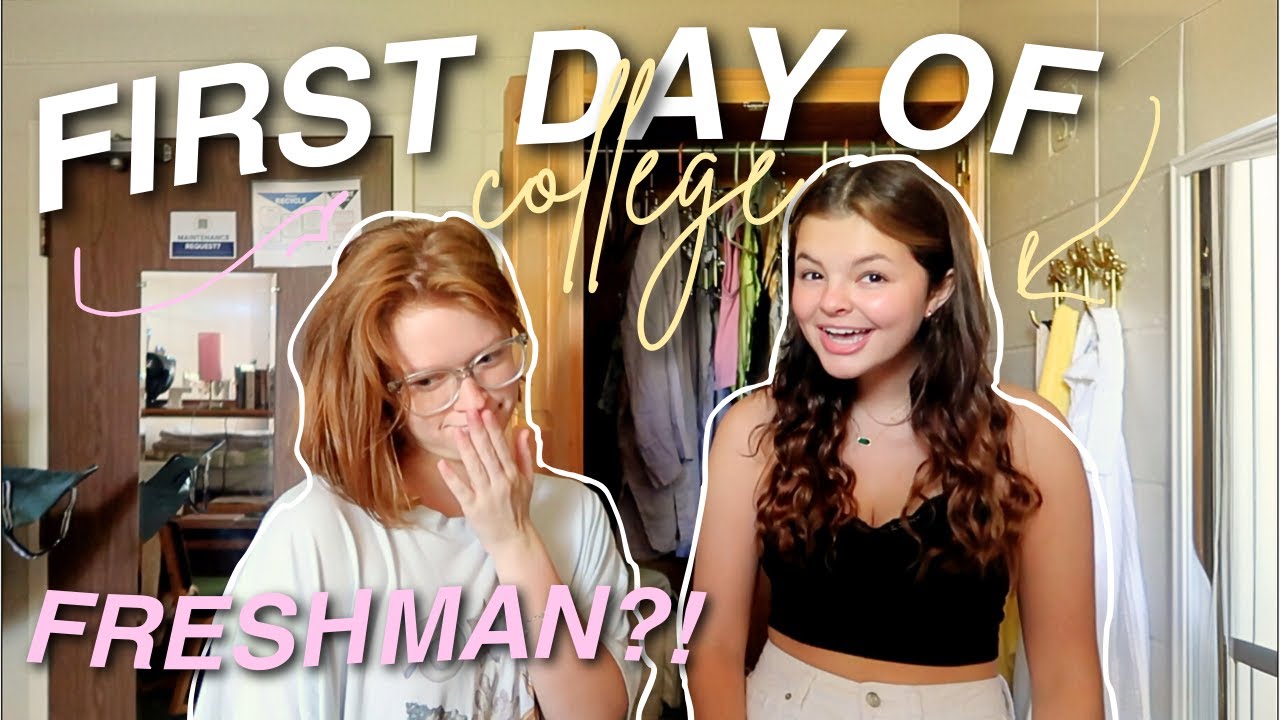 FIRST DAY of freshman year of college - YouTube