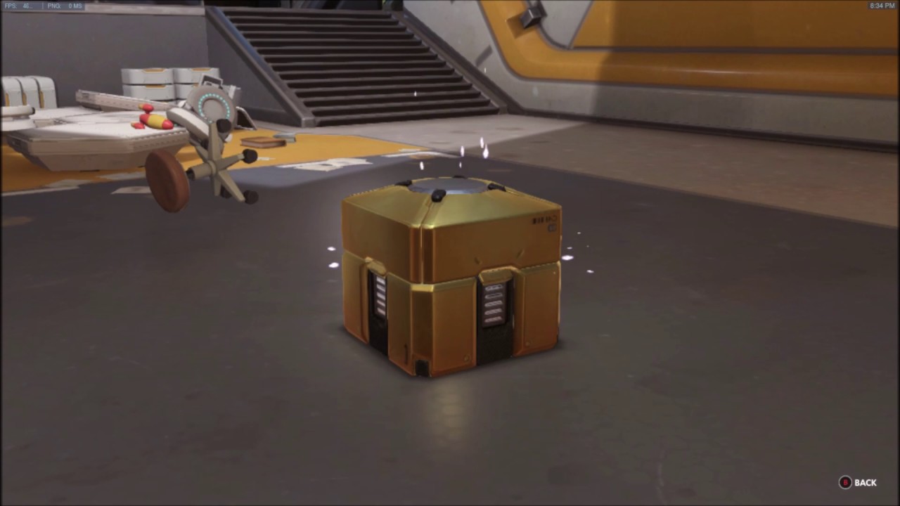 Overwatch - Golden Loot Box - YouTube