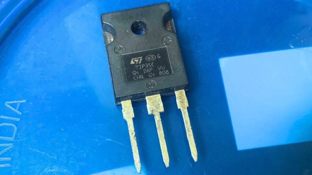 TIP35 Transistor Characteristics and Details - YouTube