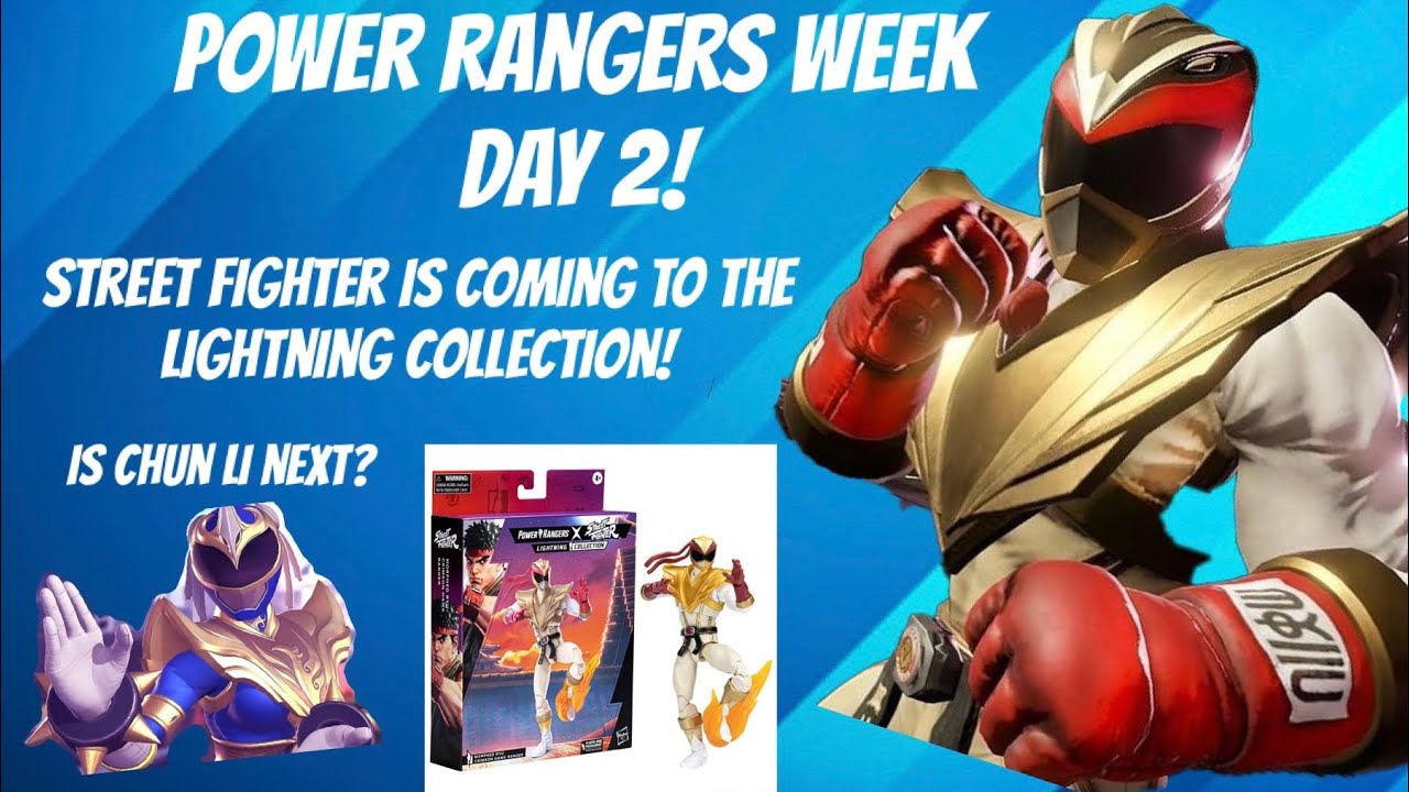 Power Rangers Week Day 2: Street Fighter is Coming to the Lightning ...