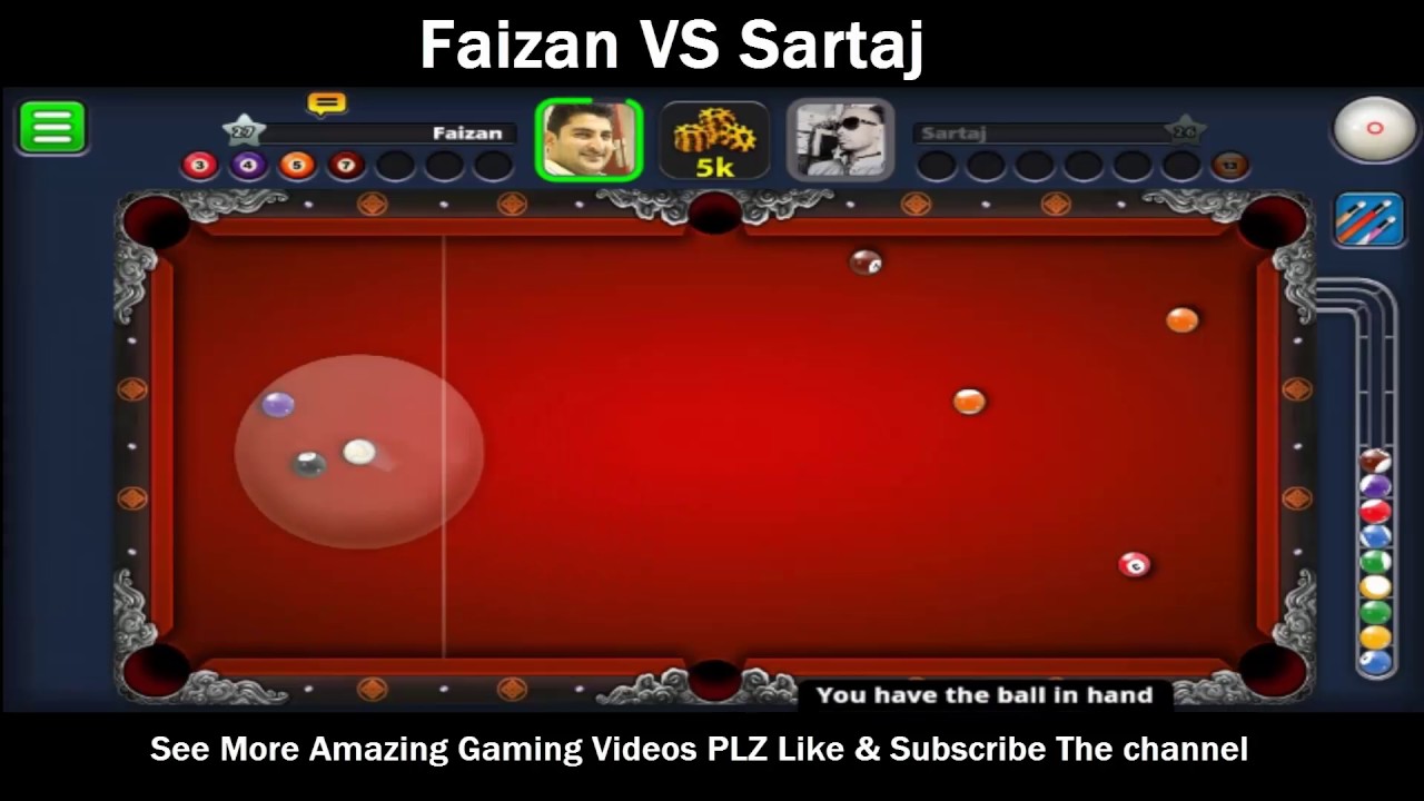 8 ball pool break technique with faizan - YouTube