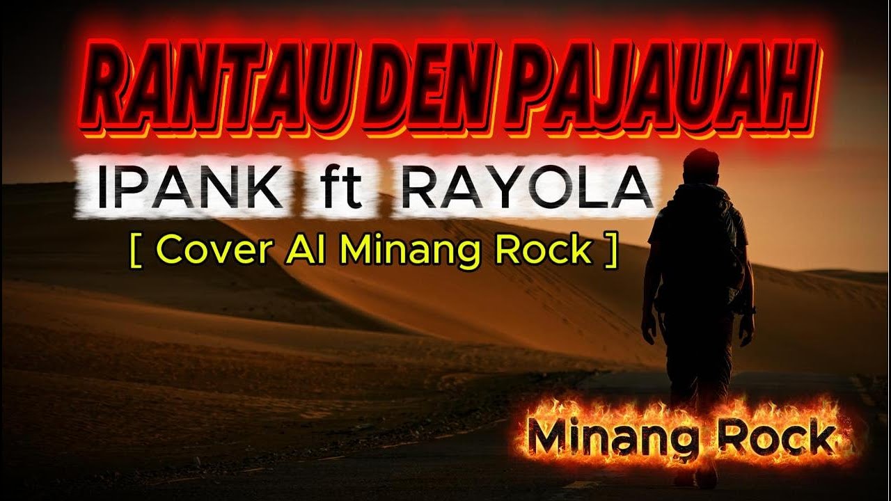 RANTAU DEN PAJAUAH - Ipank Ft Rayola [] [Cover AI Minang Rock] - YouTube