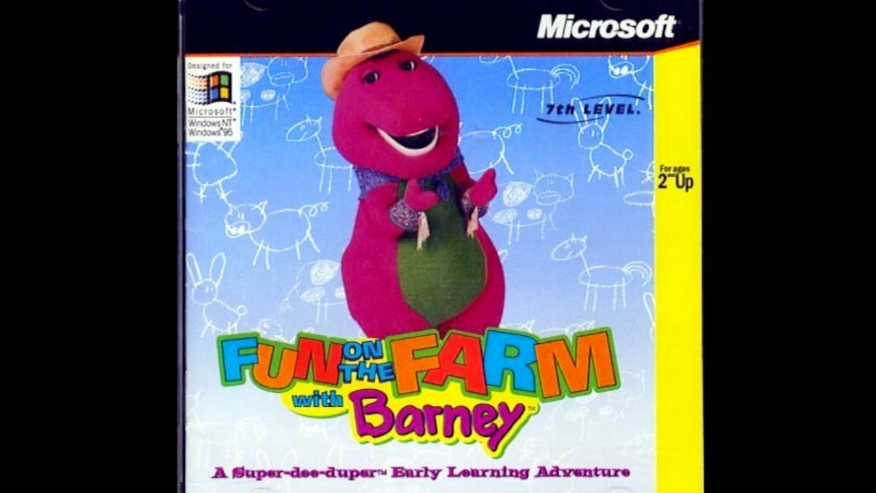 Fun on the Farm with Barney (1997) [PC, Windows] longplay - YouTube