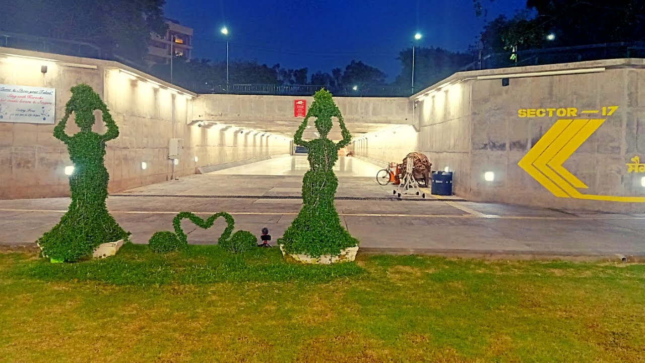 I BET YOU HAVEN'T SEEN THIS PLACE|| UNDERPASS CHANDIGARH|| SECTOR 17 TO ...