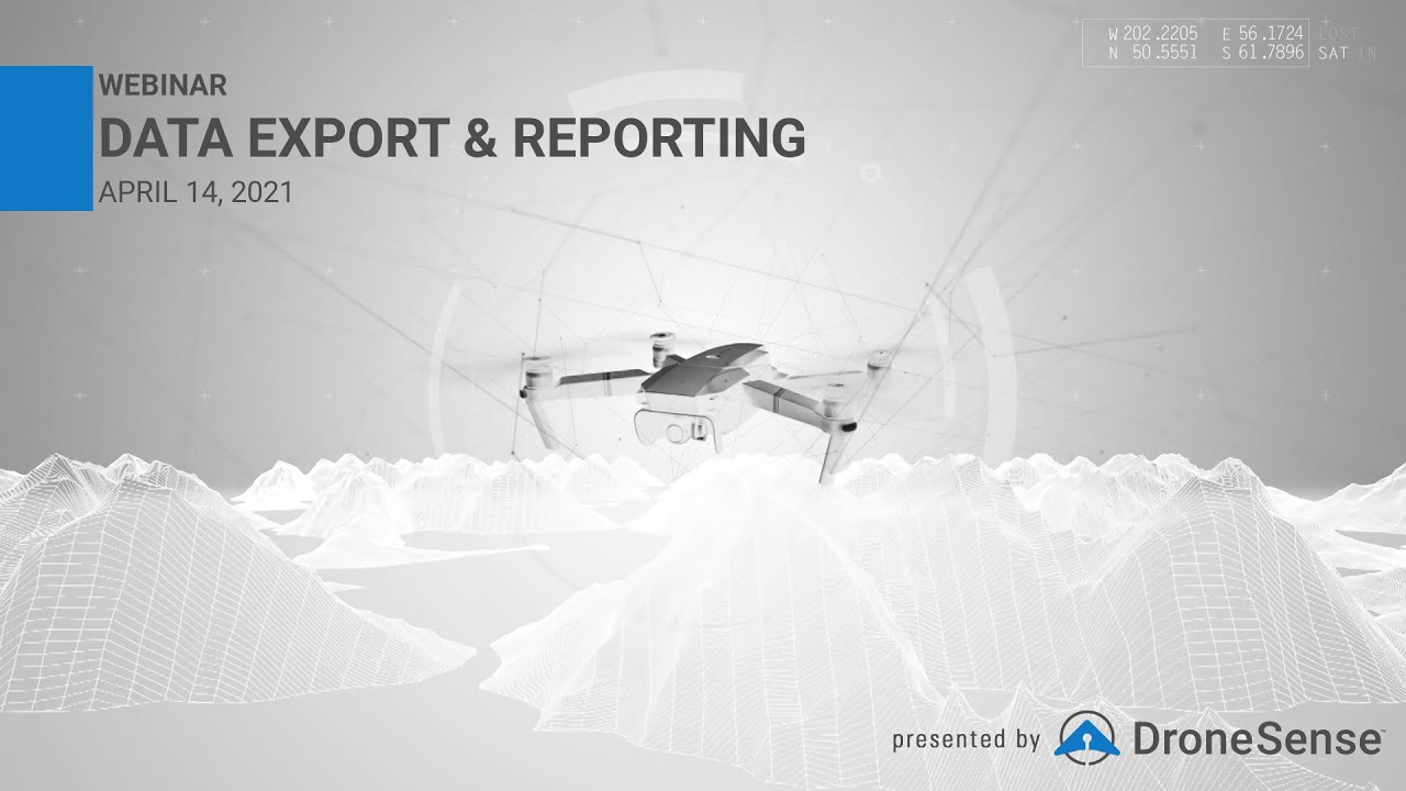 DroneSense Data Export & Reporting - YouTube